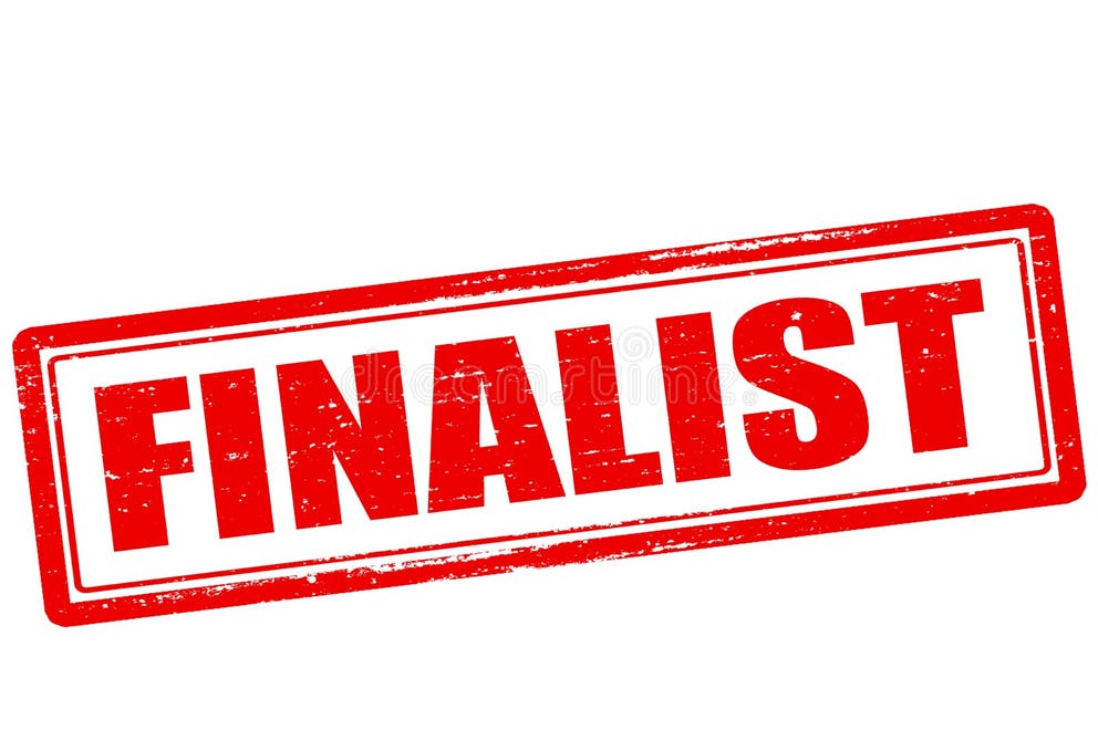 Finalist stock illustration. Illustration of stamp, word - 92049584