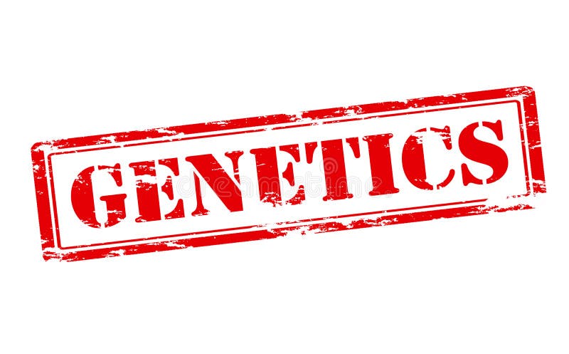 Genetics stock illustration. Illustration of stamp, sign - 92071085