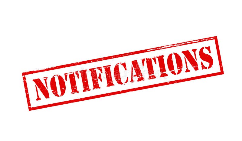 Notifications stock illustration. Illustration of concept - 108961280