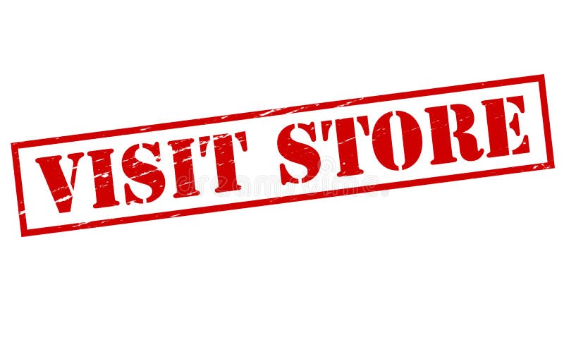 Visit store stock illustration. Illustration of concept - 108948004