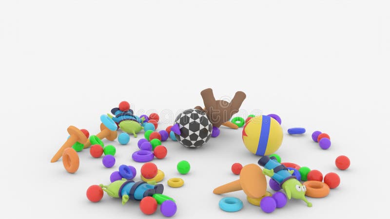 Rubber Toy Fall on White Background Stock Video - Video of dessert ...