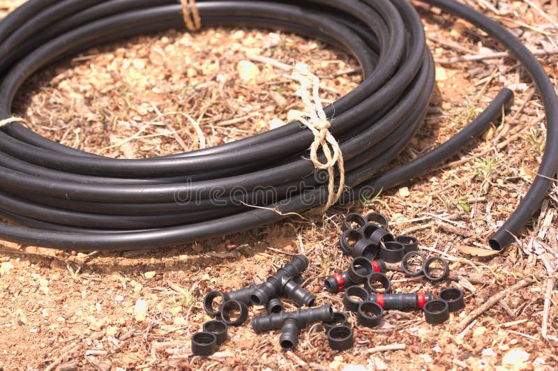 Rubber Tube and Useful Accessories for Drip Irrigation Installation ...
