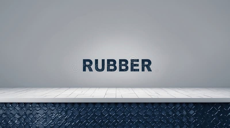 Rubber Typography Display on Patterned Surface with Focus on Texture ...