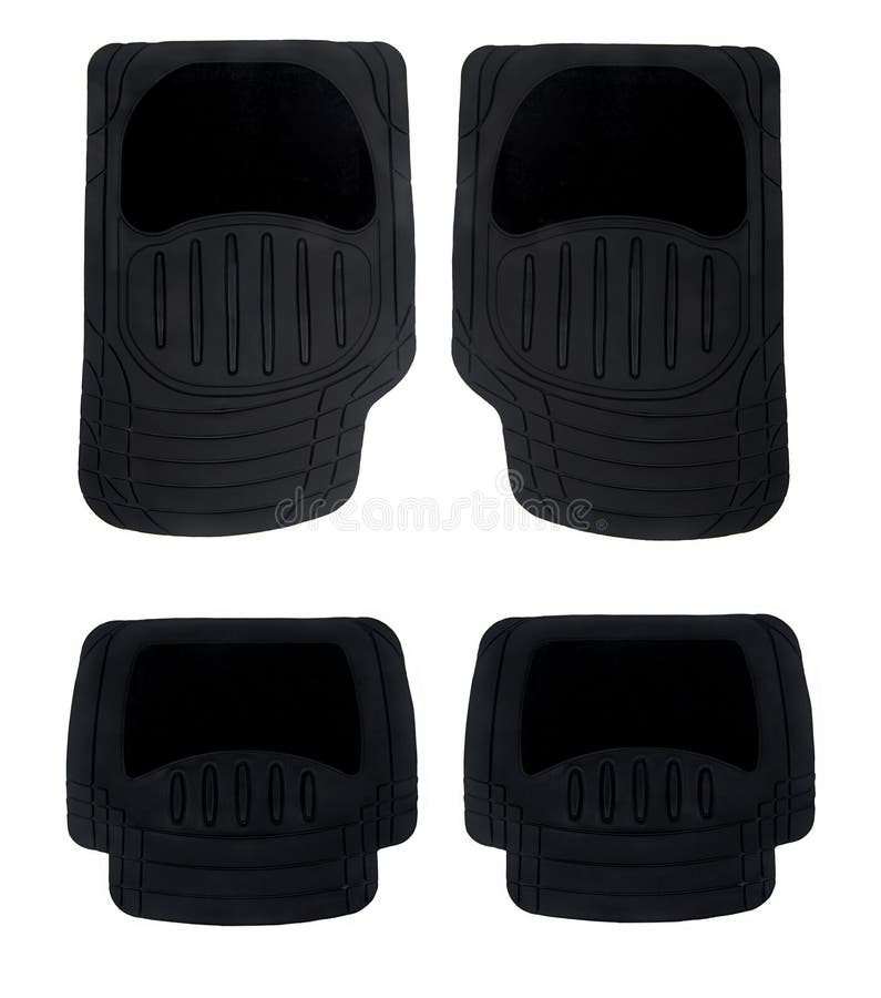 Rubber Vloermatten Voor Auto's Stock Afbeelding - Afbeelding bestaande ...