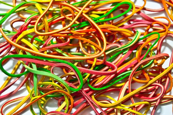 Rubberbands stock image. Image of clips, bind, bands - 12556157