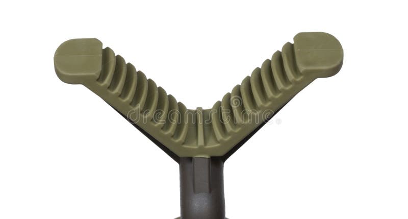 Rubberized Rest for a Pipe or Gun Barrel Stock Image - Image of stand ...