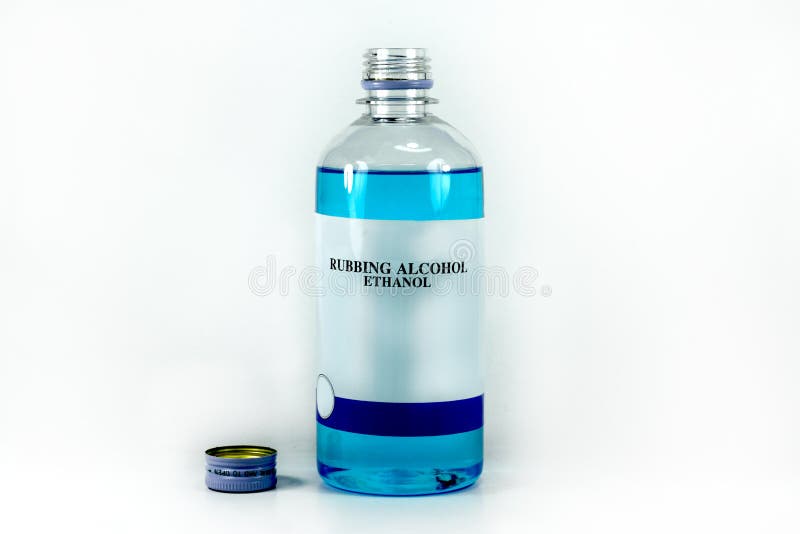Rubbing Alcohol Ethanal Vector Stock Vector - Illustration of medical ...