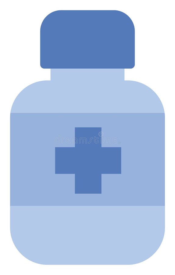 Rubbing alcohol, icon stock vector. Illustration of sanitize - 260376378