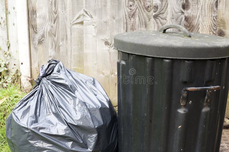 Rubbish for collection stock photo. Image of recycle - 12729514