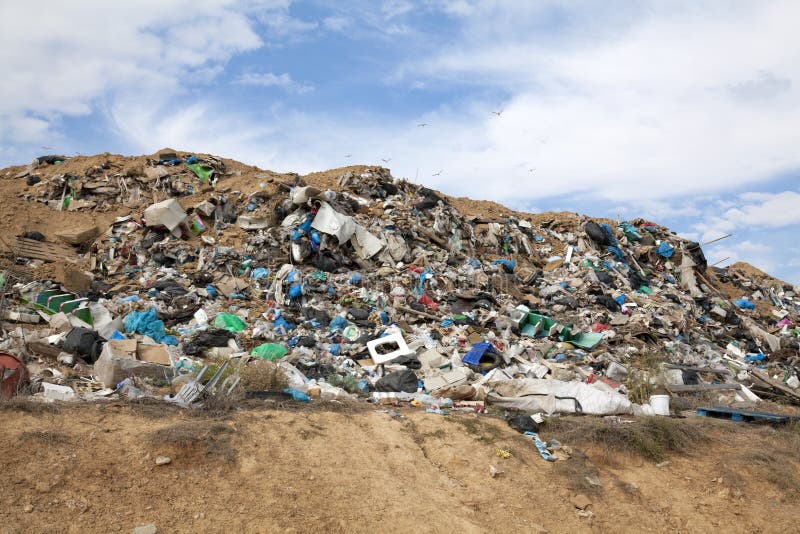 Garbage dump stock image. Image of material, garbage - 19242813