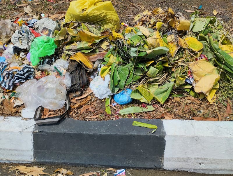 Rubbish on the Side of the Road Editorial Photography - Image of ...