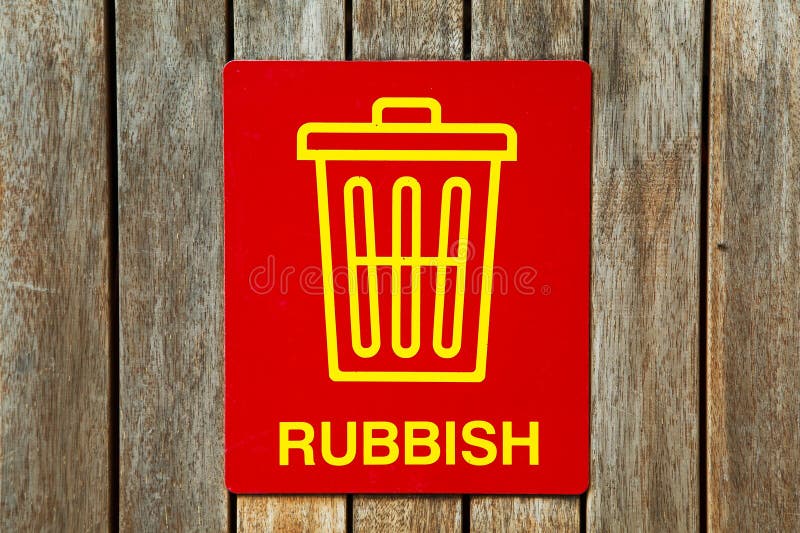 445 Red Sign Dustbin Stock Photos - Free & Royalty-Free Stock Photos ...