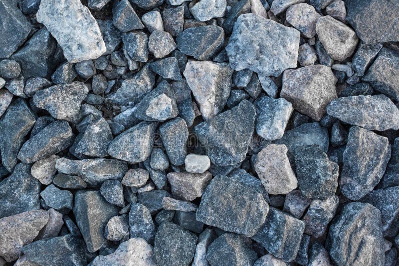 Rubble Hard Industrial Stone Material Texture Background Abstract Blue ...