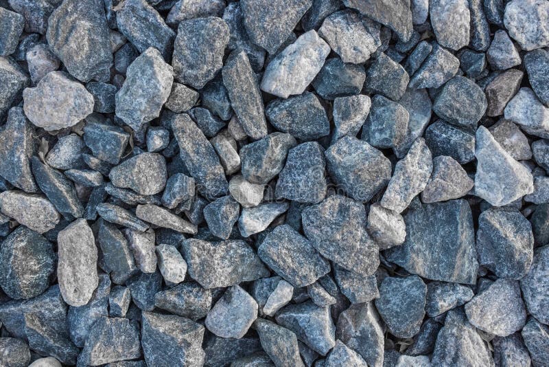 Rubble Hard Industrial Stone Material Texture Background Abstract Blue ...