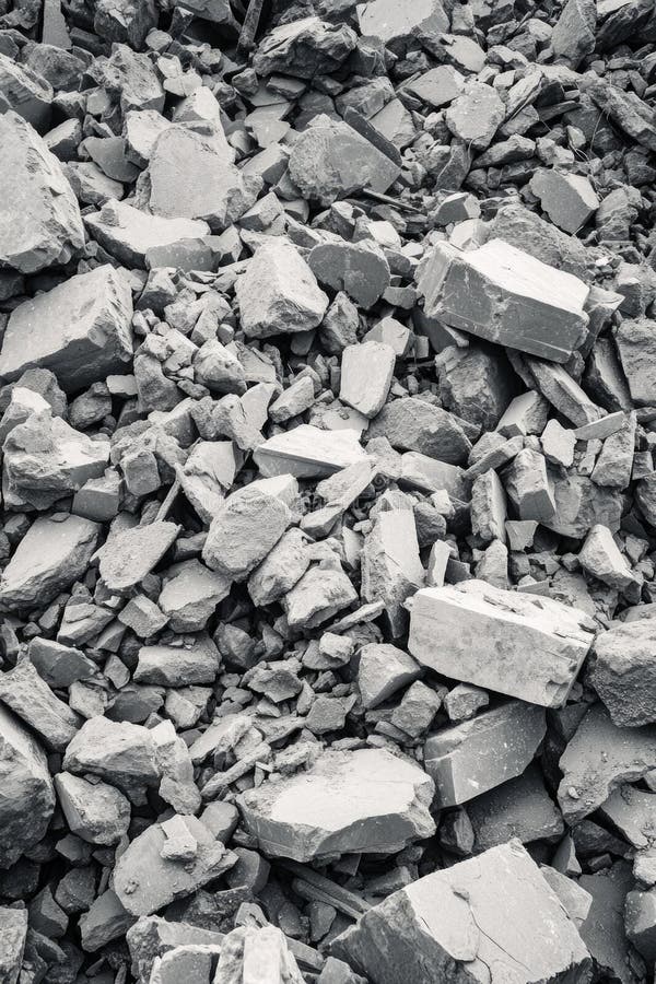 Rubble and rubble pile stock photo. Image of management - 363394634