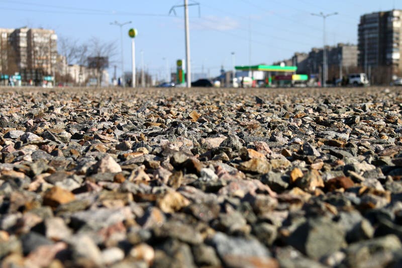 Rubble Scattered on the Ground Stock Image - Image of texture, rubble ...