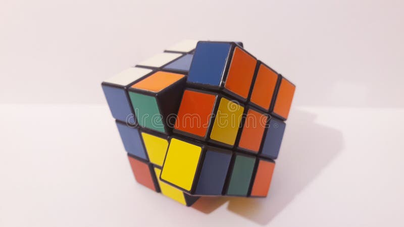 Rubic cube editorial image. Image of motion, game, color - 114501215