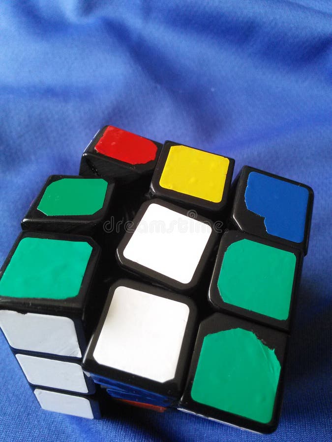 Rubick editorial image. Image of rubick, cube, worn - 120140125