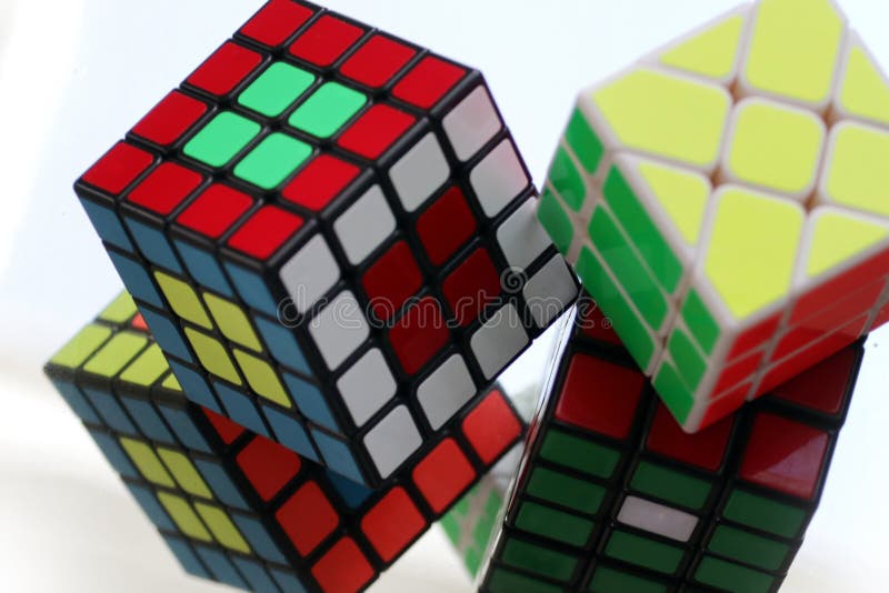 Rubik Cubes, Solving the Cube Editorial Photo - Image of rubric, math ...