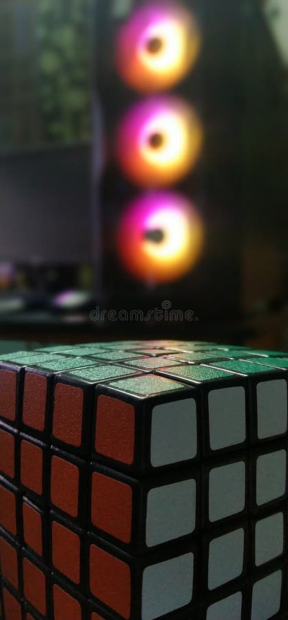 Neon Rubik's Cube Stock Photos - Free & Royalty-Free Stock Photos from ...