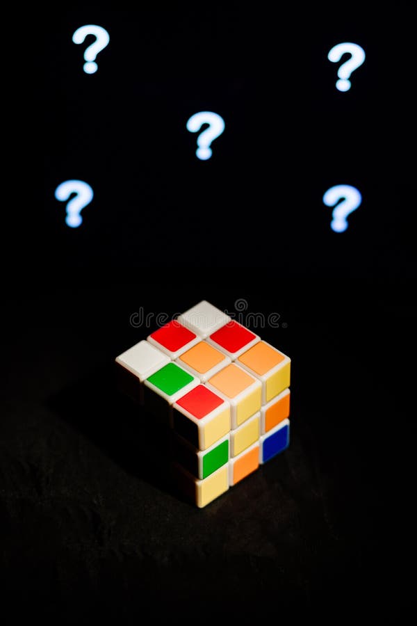 Rubik S Cube Solution and Mind Concept Editorial Photo - Image of ...