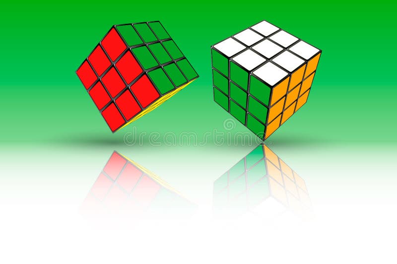 Rubik`s Kube editorial stock photo. Illustration of help - 110921808