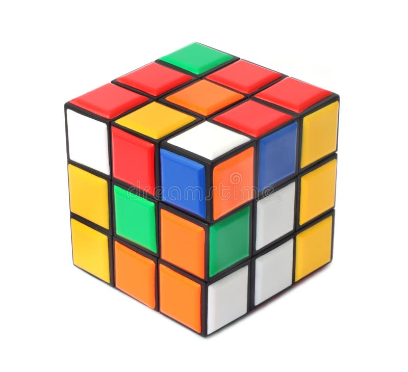 Rubiks cube puzzle editorial stock image. Image of problem - 13708059