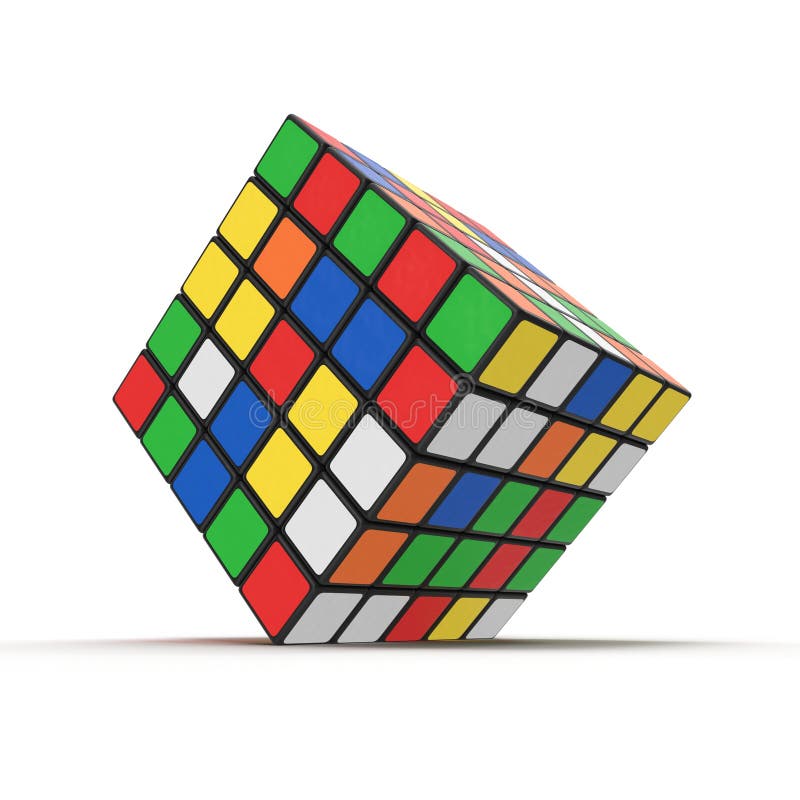 Rubiks Cube White Illustration Background Stock Illustrations – 114 ...