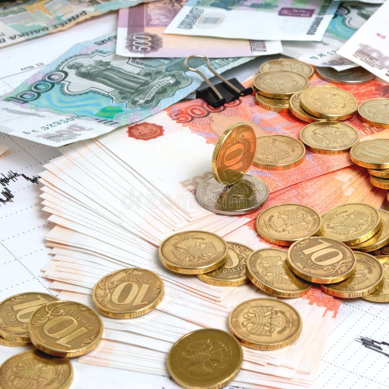 Ruble exchange rate. stock image. Image of rates, income - 39092017