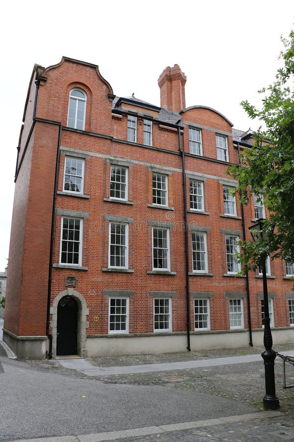 The Rubrics Building of Trinity College Stock Photo - Image of cultural ...