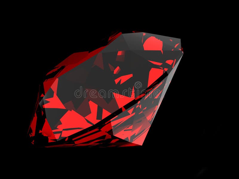 3d ruby stock illustration. Illustration of embellish - 1194486