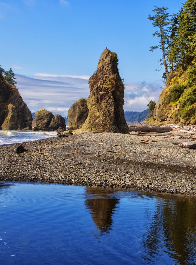 Ruby beach stock photo. Image of beach, ruby, water, nature - 37951164