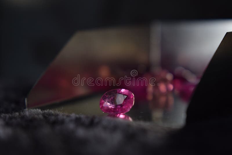 Ruby is a Beautiful Red Gemstone that is Rare Editorial Image - Image ...