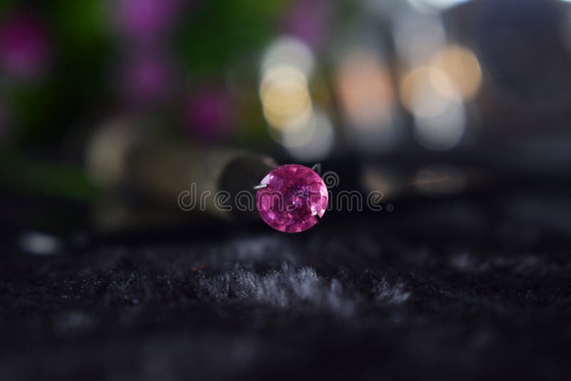 Ruby is a Beautiful Red Gemstone that is Rare Editorial Photo - Image ...