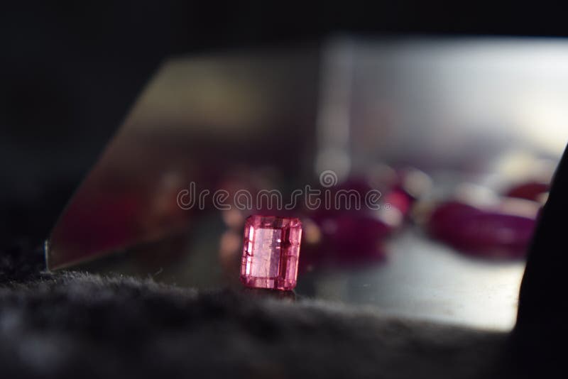 Ruby is a Beautiful Red Gemstone that is Rare Editorial Photography ...
