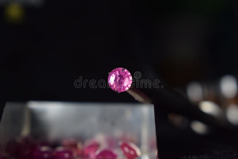 Ruby is a Beautiful Red Gemstone that is Rare Editorial Image - Image ...