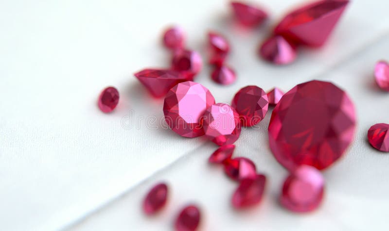 Ruby Collection stock photo. Image of stetting, pink - 137323914