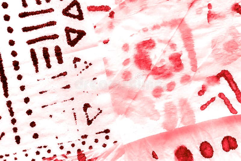 Ruby Dirty Modern Artwork. Blood Smear Stock Image - Image of drop ...