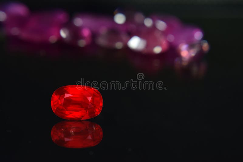 Ruby is a Gem There is a Natural Beautiful Sparkle for Making Expensive ...