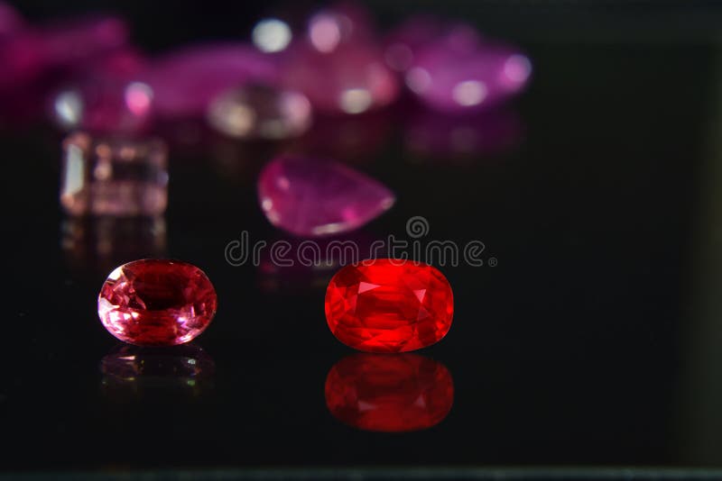 Ruby is a Gem There is a Natural Beautiful Sparkle for Making Expensive ...