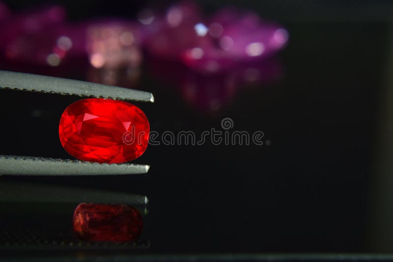 Ruby is a Gem There is a Natural Beautiful Sparkle for Making Expensive ...