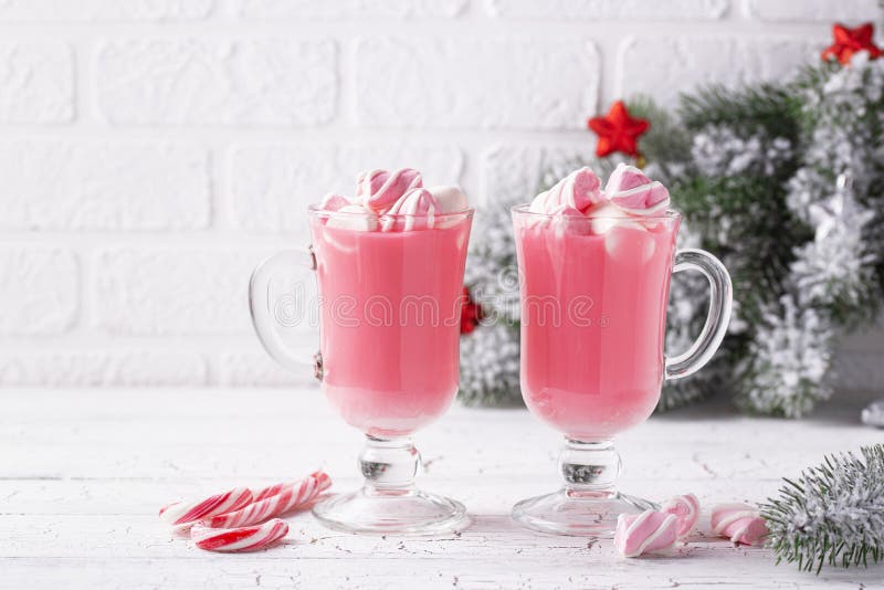 Ruby Hot Chocolate or Pink Cocoa Stock Image - Image of cocoa ...