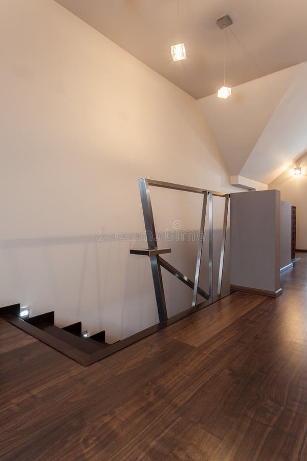 Ruby House - Original Stairs Stock Photo - Image of convenient, metal ...