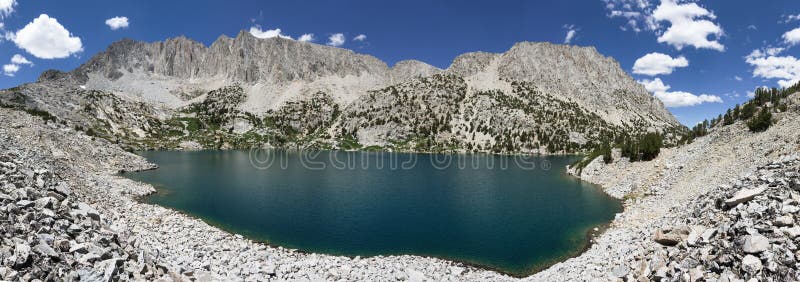 Ruby Lake Panorama stock image. Image of pass, california - 225460057