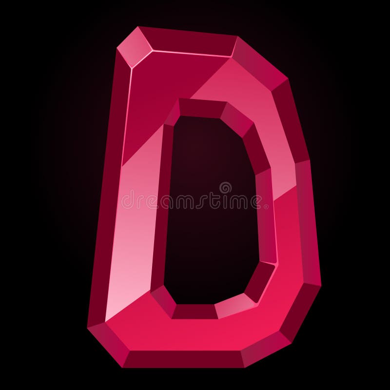 Ruby Red Letters Stock Illustrations – 108 Ruby Red Letters Stock ...