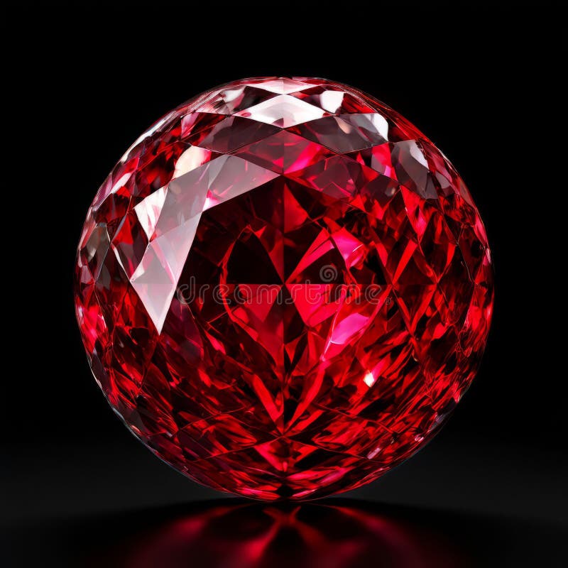 Ruby Red Brilliance a Brilliant Ruby Red Light Effect that Shin Stock ...