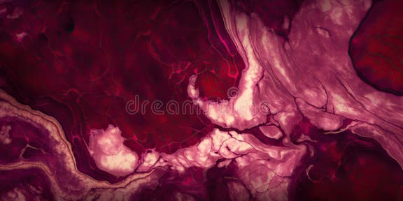 Ruby Red Marble Stone with Gold Vein. Vivid Graphite Texture Geode ...