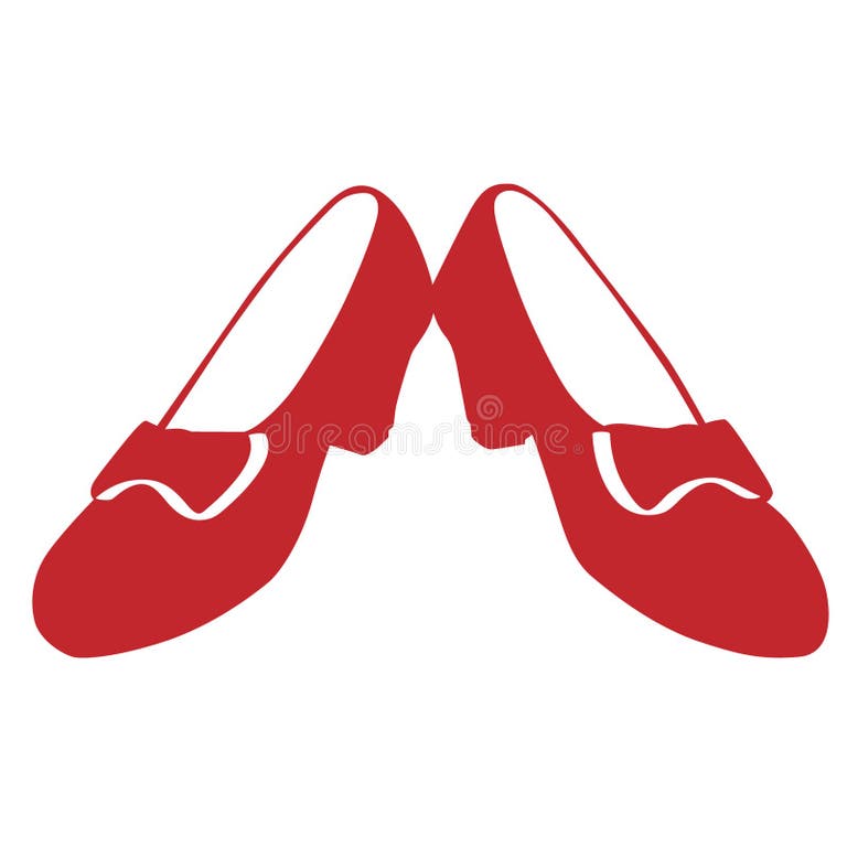 Ruby Slippers Stock Illustrations – 46 Ruby Slippers Stock ...