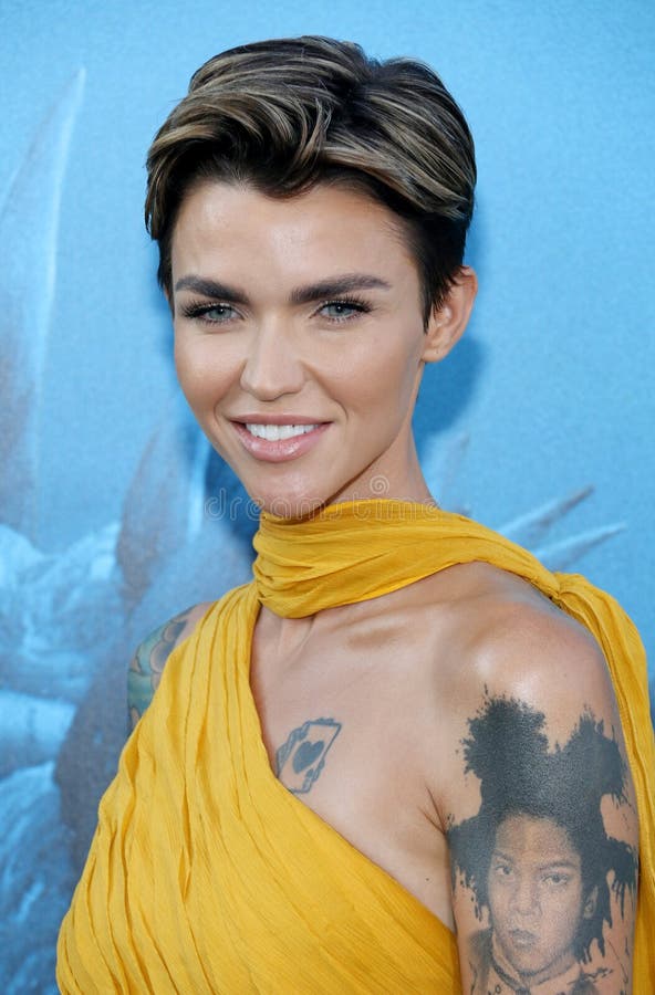 Rose rubis photo éditorial. Image of actrice, première - 213778236