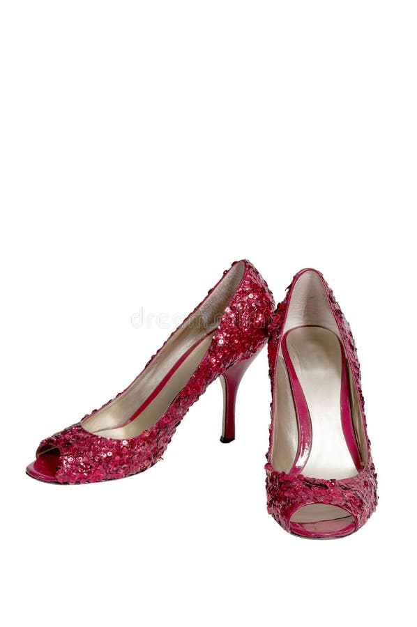 Ruby Shoes foto de archivo. Imagen de vara, mago, adorno - 36261596